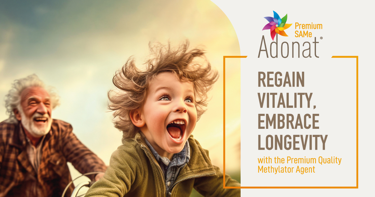 Support Healthspan and Longevity with Adonat® Premium SAMe